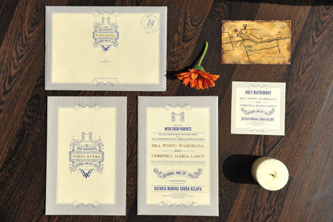 Wedding Invitation: Make it Simple with ‘One Sided Invitation ...