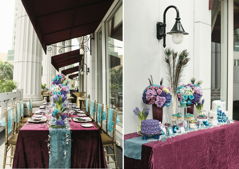 Posh Peacock | Weddingku.com