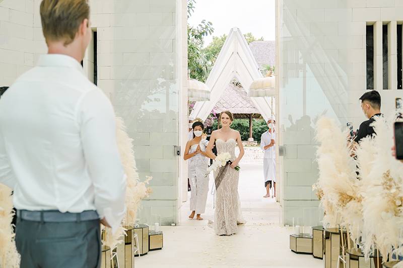 Back to Nature Wedding Venue Concept at Tirtha Bali | Weddingku.com