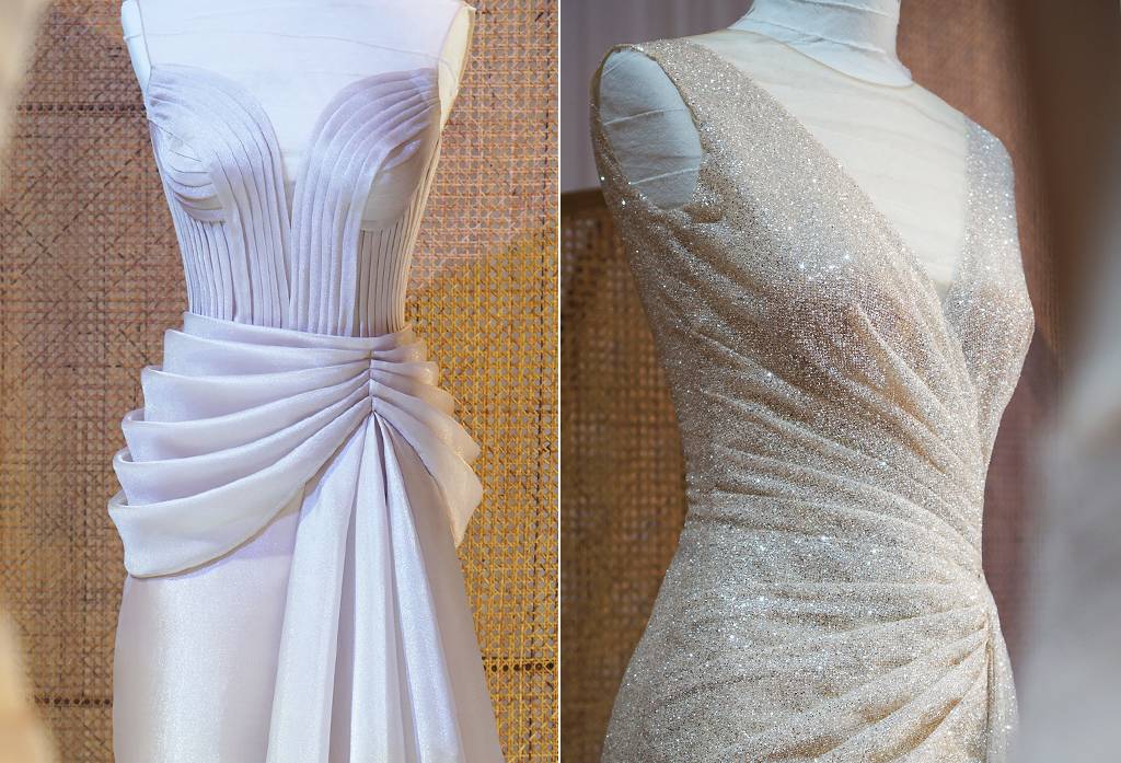 Cutting Modern Gaun Bertema Handicraft oleh Yogie Pratama | Weddingku.com