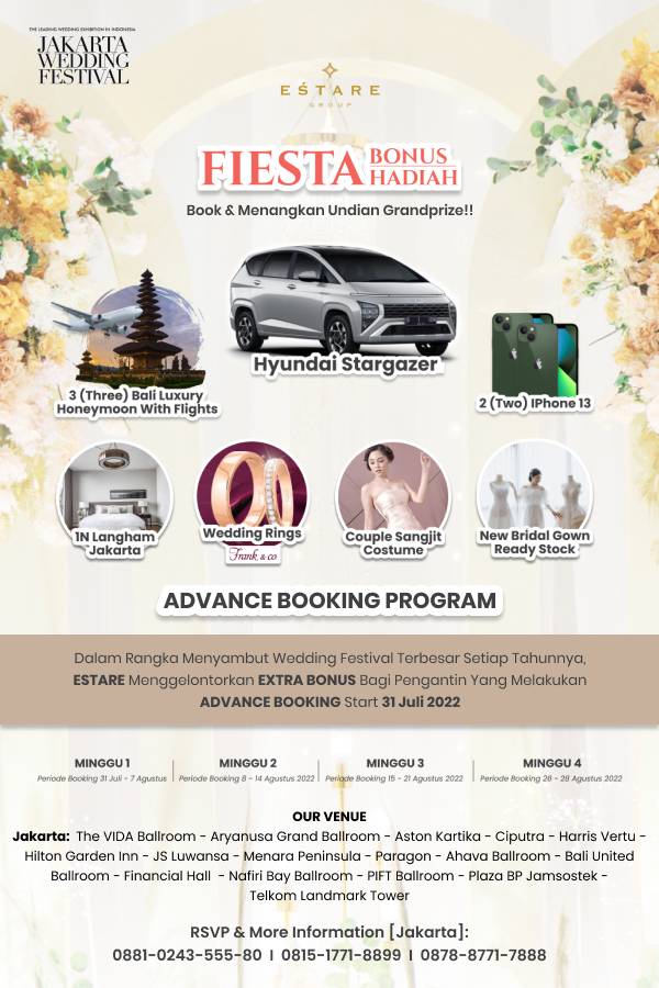 Visit Our Booth The Vida Ballroom at Jakarta Wedding Festival ...