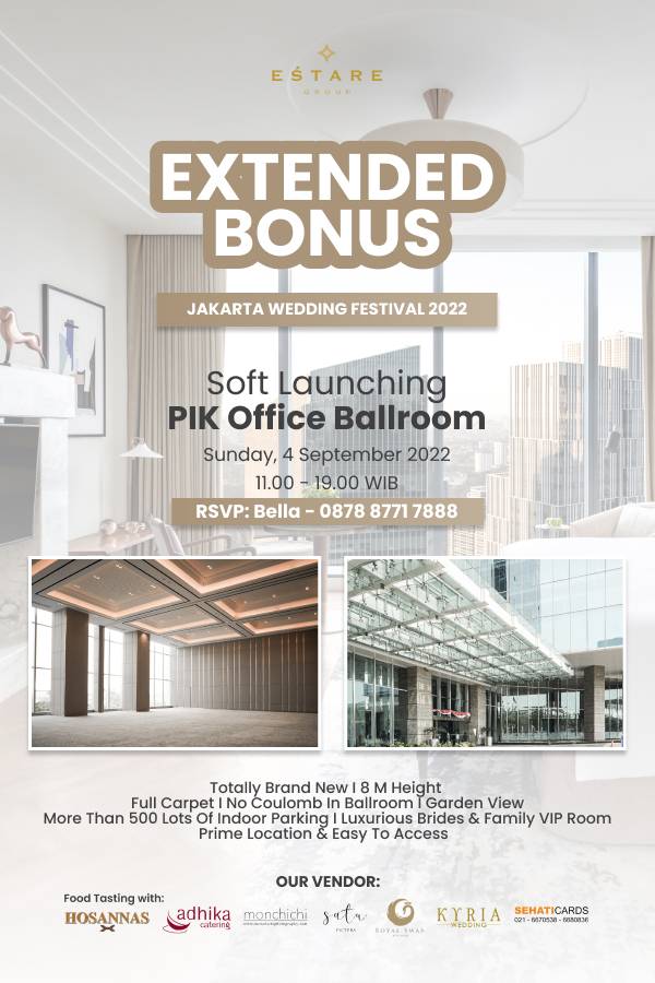 Soft Opening PIK Office Ballroom | Weddingku.com