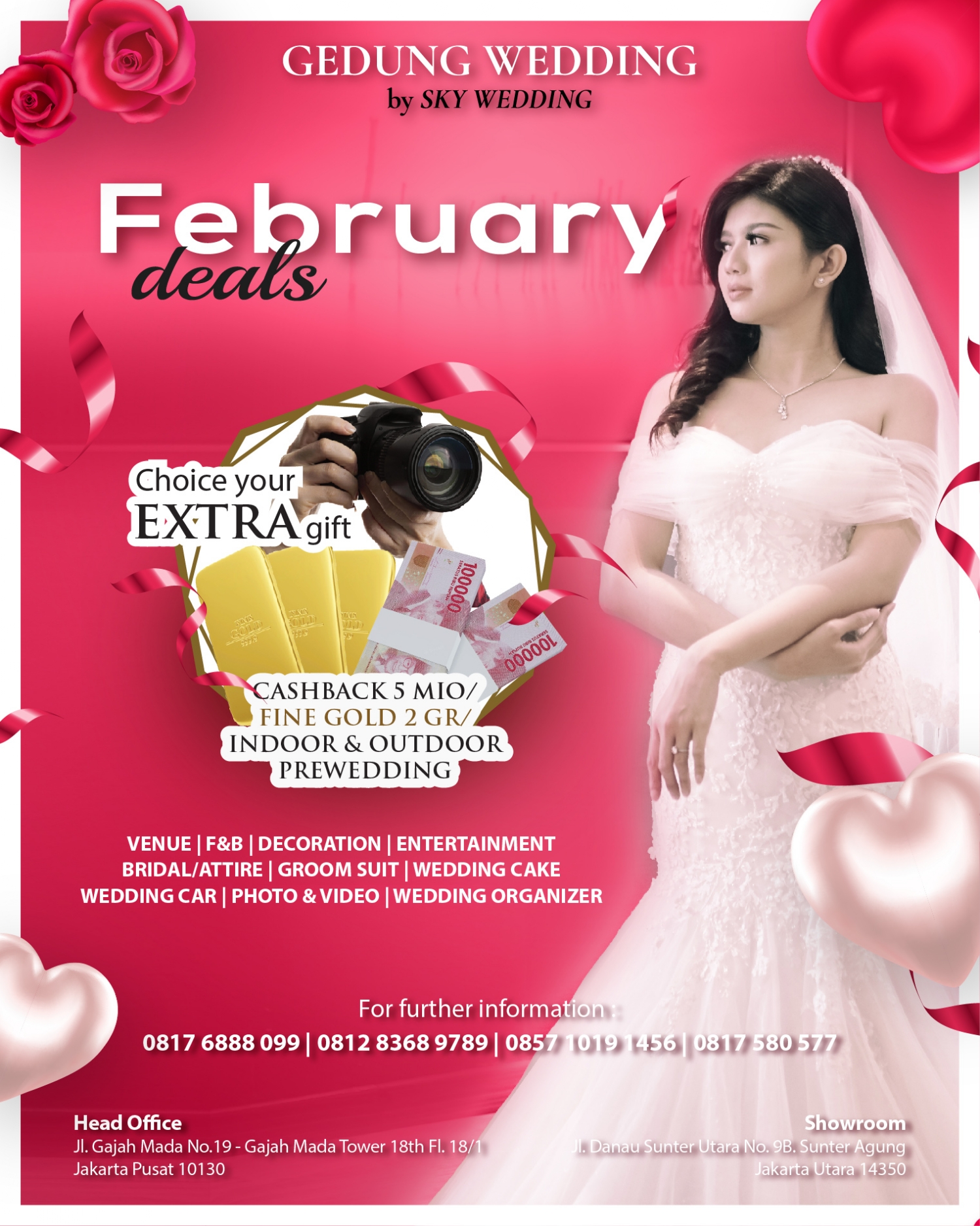 Gedung Wedding February Promo | Weddingku.com