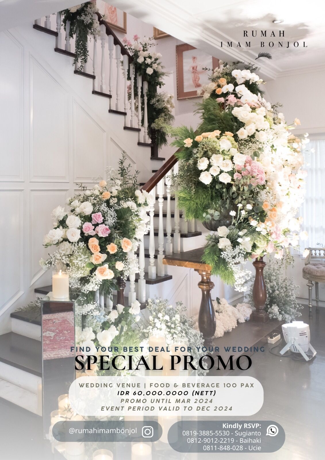 Special Promo Wedding Venue I Food & Beverages 100 Pax | Weddingku.com
