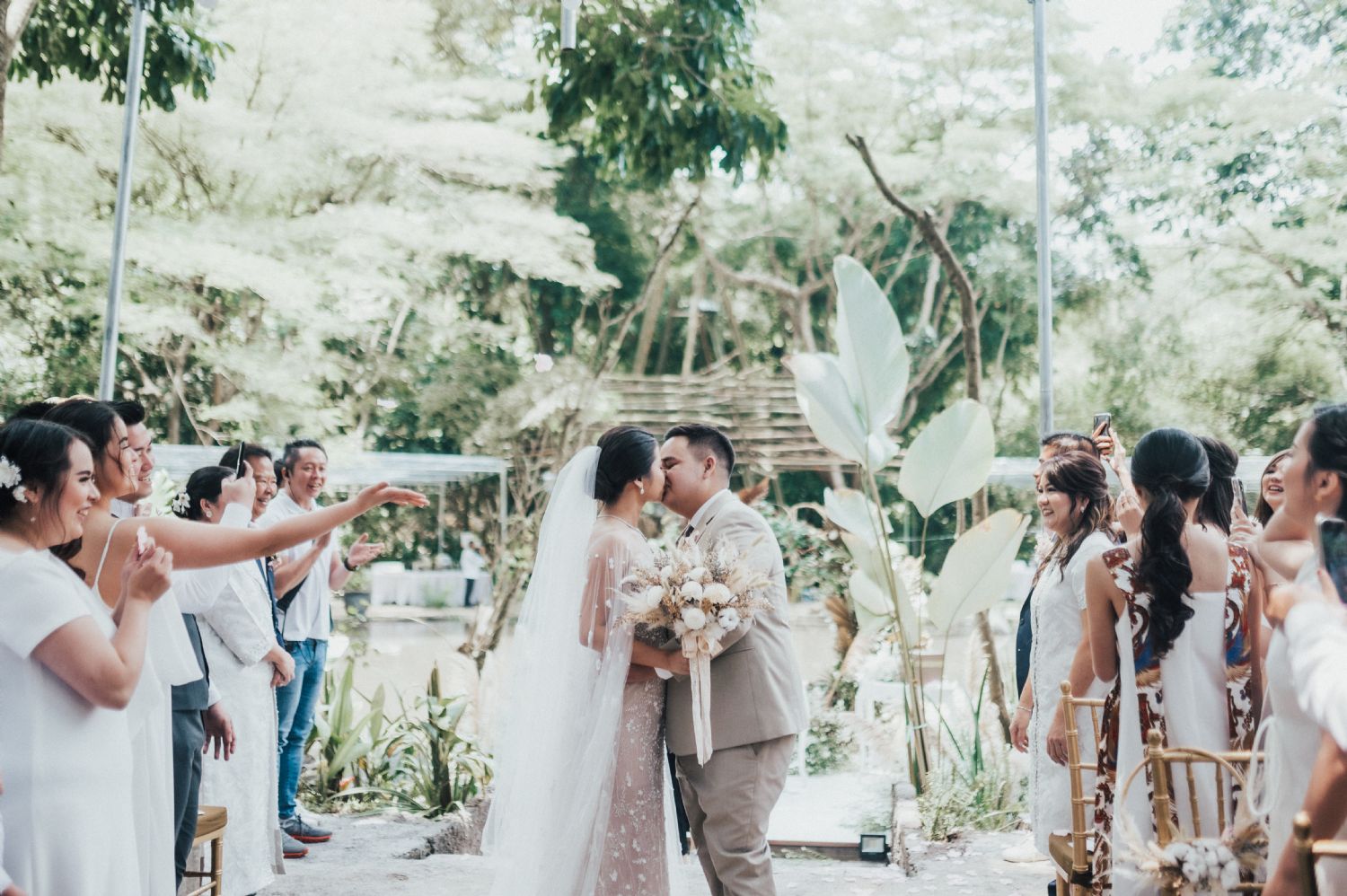 A Romantic Garden Wedding of Bryan & Deby at Manten Ballroom @ Imah ...