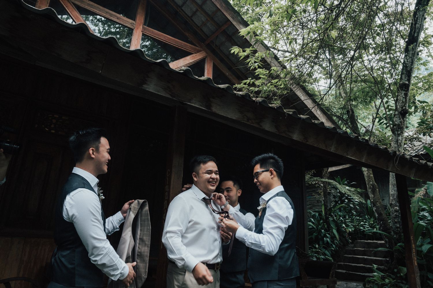 A Romantic Garden Wedding of Bryan & Deby at Manten Ballroom @ Imah ...